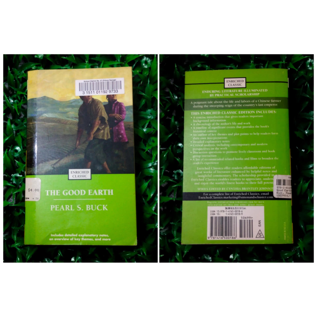 PEARL S. BUCK: THE GOOD EARTH / 1932 Pulitzer Prize Winner (MMPB ...