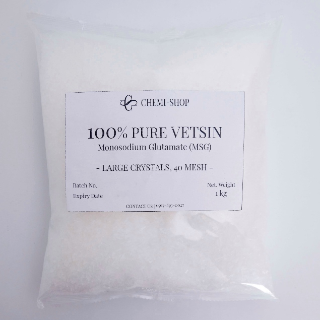 LARGE PURE 100% Monosodium Glutamate (MSG) - Vetsin (1KG) | Shopee Philippines