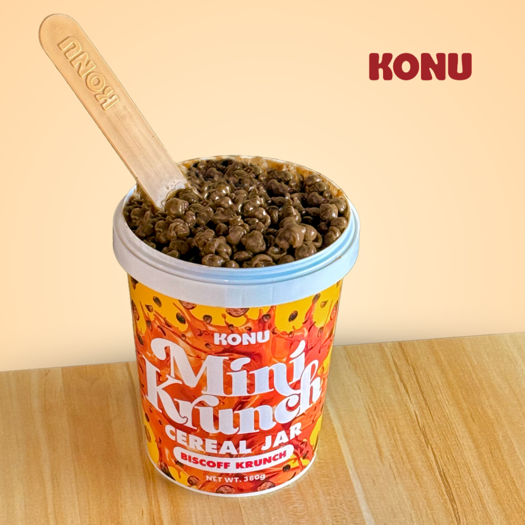 KONU Mini Krunch Extra Big Cereal Jar 360g | Shopee Philippines