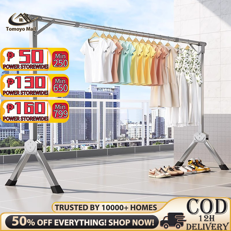 Sampayan Drying Rack Stainless Foldable Clothes Drying Rack Portable ...