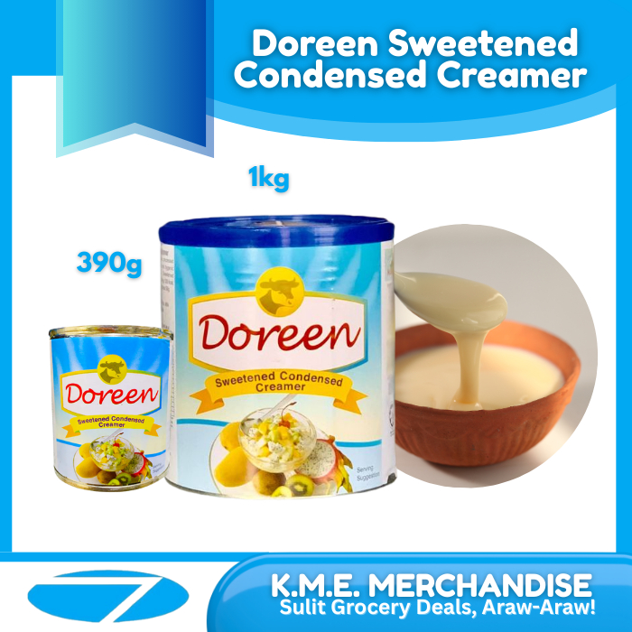 Doreen Sweetened Condensed Creamer (390g, 1kg) | Shopee Philippines