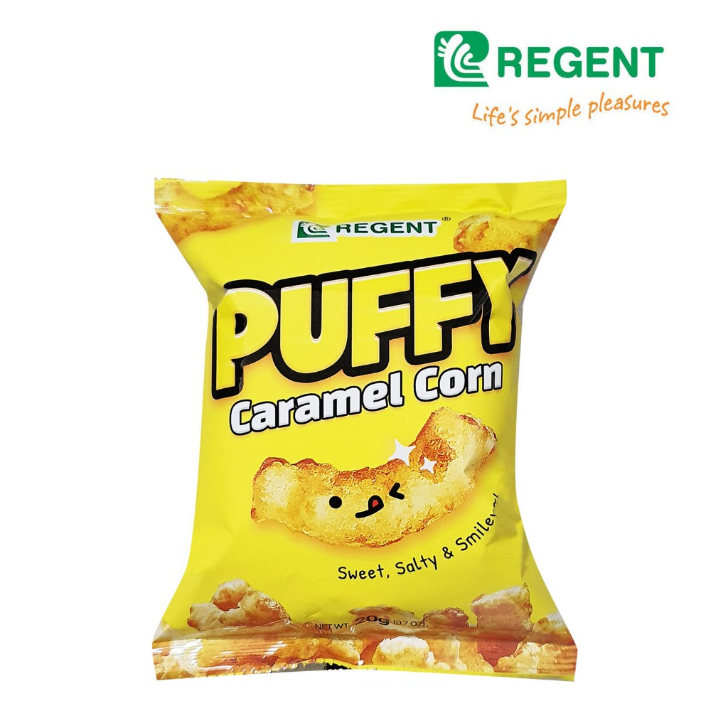 Regent Foods Puffy Caramel Corn Snack | Shopee Philippines