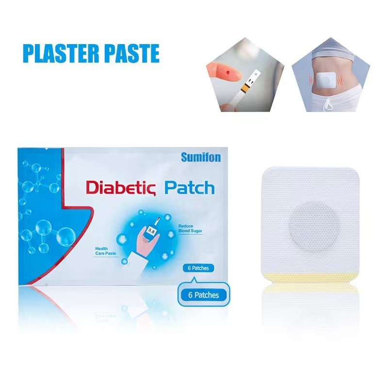 Original Diabetic Patches Lower Stabilizes Blood Sugar Balance Glucose Content Treatment Natural ...
