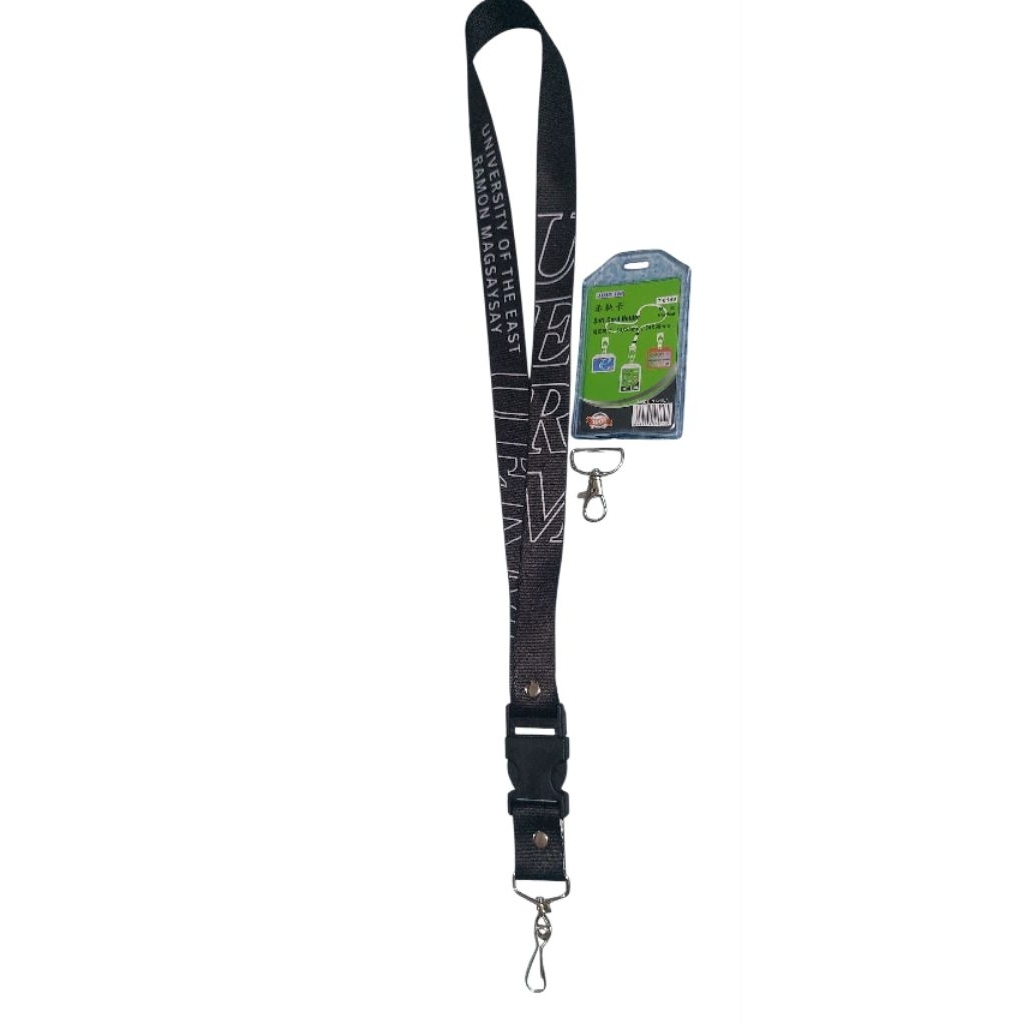UERM ID LACE LANYARD/MINIMAL BLACK | Shopee Philippines