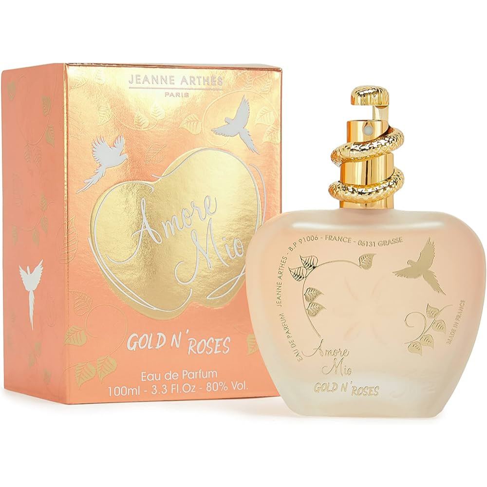 Jeanne Arthes Amore Mio Gold N' Roses for Women, 100ml EDP | Shopee ...