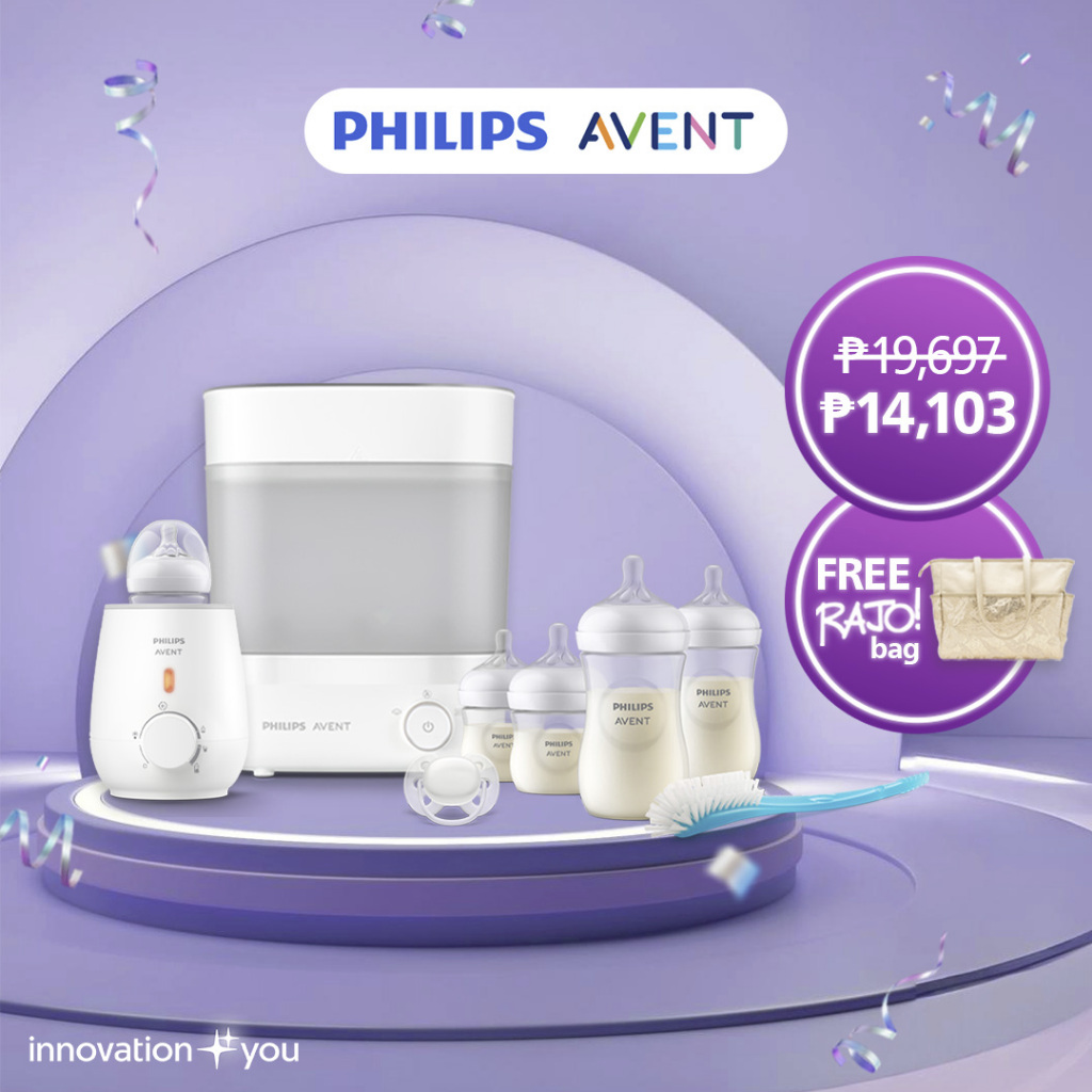 Philips AVENT Premium Electric Steam Sterilizer with Dryer and Bottle ...