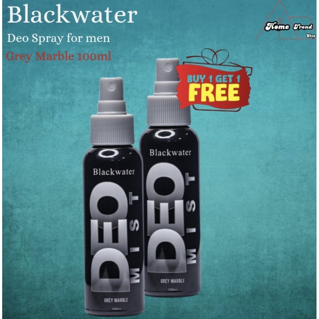 BLACKWATER GREY MARBLE DEO SPRAY FOR MEN BUY 1 TAKE 1 | Shopee Philippines