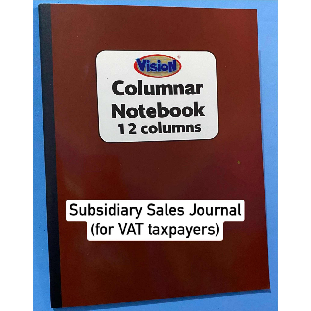 Vision Columnar Notebook | Shopee Philippines