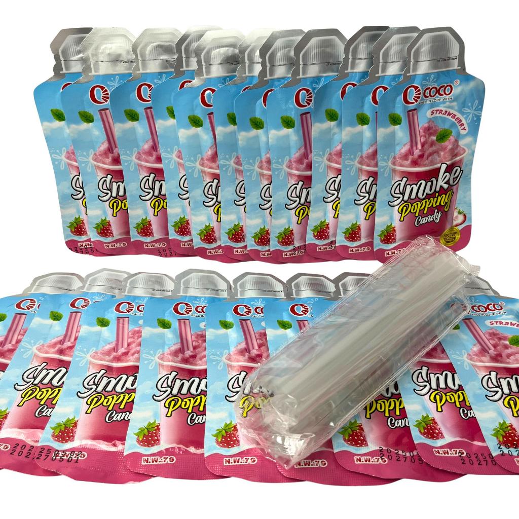 CoCo Smoke popping candy Absorbable jelly smoothie Three flavors ...