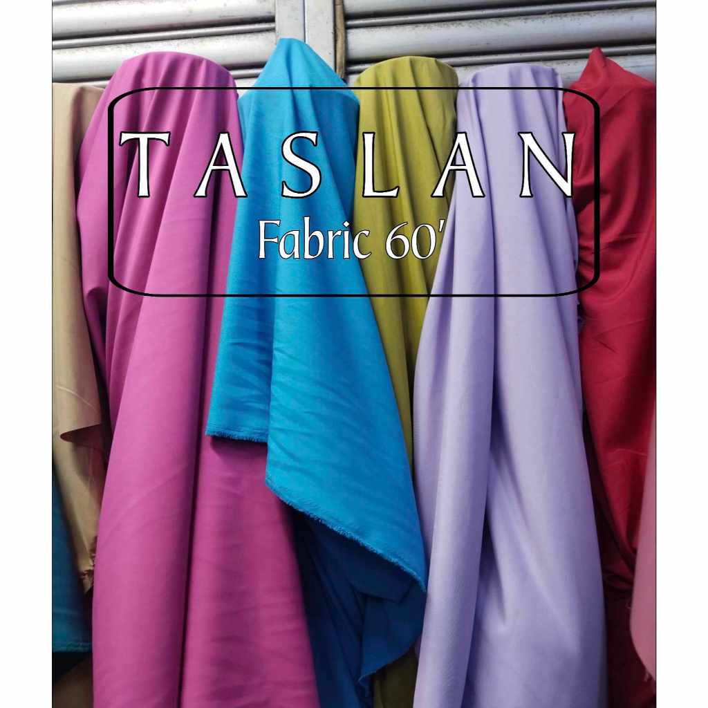 TASLAN COTTON/SILK FABRIC FOR JACKET LINING 60" INCHES WIDTH - SOLD PER ...