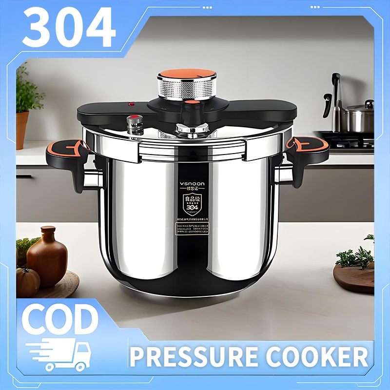 304 stainless steel pressure cooker thickened explosion-proof 2025 new ...