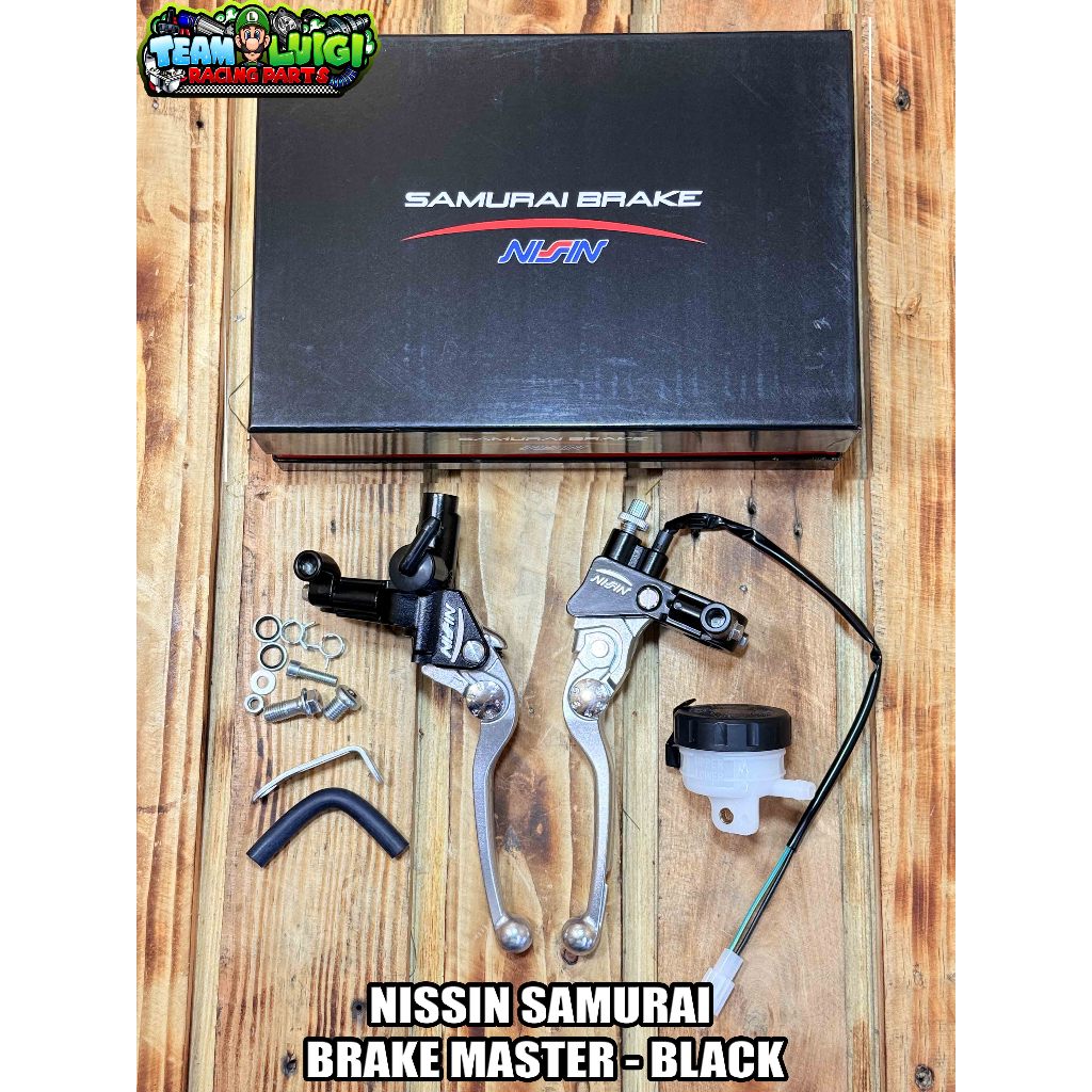 MASTER BRAKE NISSIN SAMURAI AXIAL ORIGINAL BLACK, GOLD, SILVER 100% ...