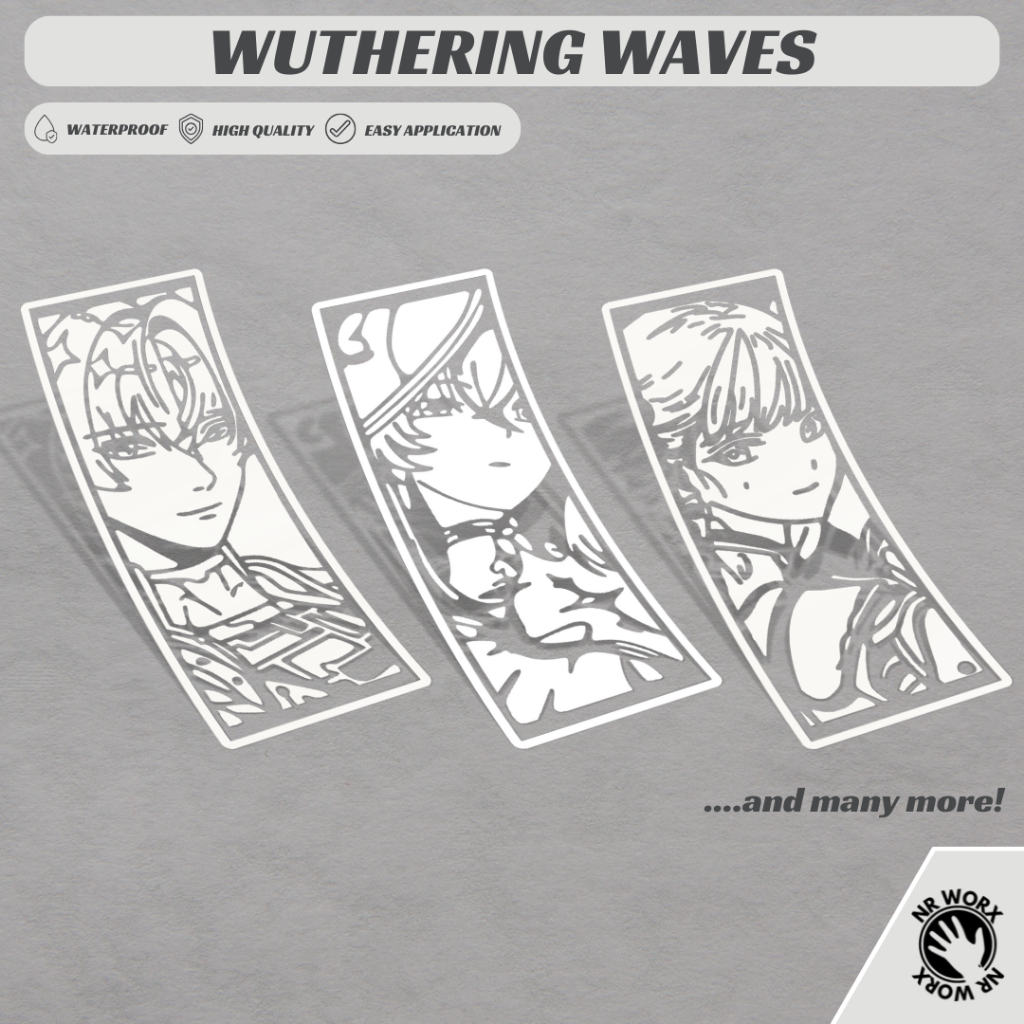 Wuwa Characters Xiangli Yao Yinlin Shorekeeper Rover Wuthering Waves ...