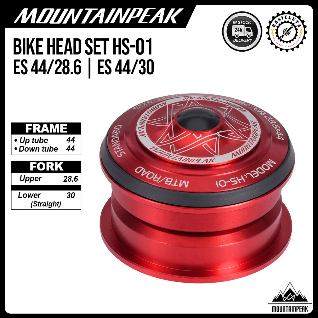 MOUBTAINPEAK HEADSET MTB 44X44MM - ALLOY NON TAPERED SEALED BEARING ...