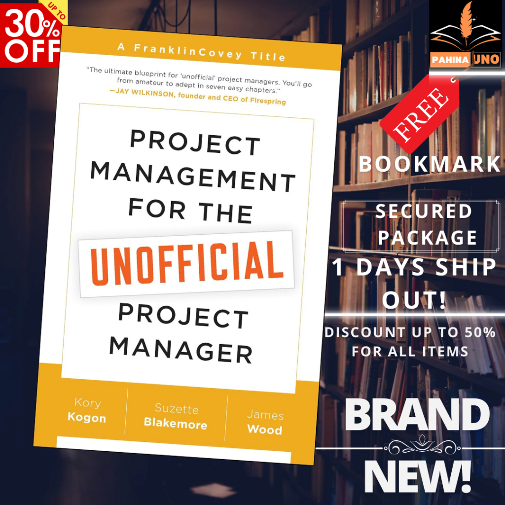 Project Management for the Unofficial Project Manager by Kory Kogon | Shopee Philippines