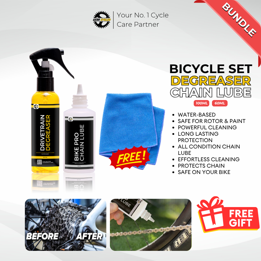 (BUNDLE) Gear Cycles Drivetrain Degreaser Bike Chain Lube Maintenance ...