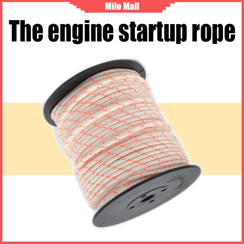 50M 3mm Nylon Pull Starter Rope Ang Lubid ng Startup Ng Engine For Ang ...