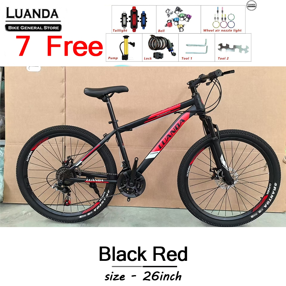 [COD]LUANDA Mountain Bkie 26/27.5Inch 21SPEED MTB Aluminum Bike Double ...