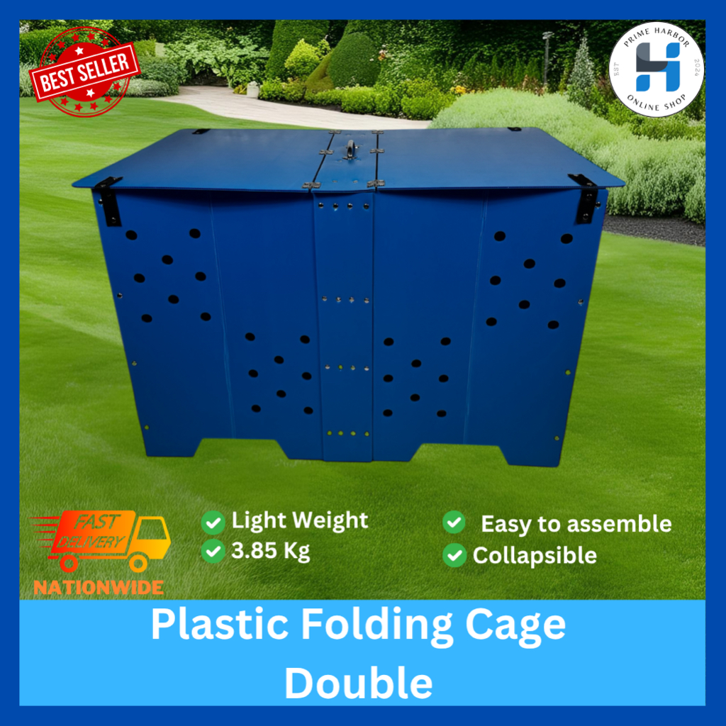 Double Plastic Folding Cage /Gamefowl / Derby box / Made of ...