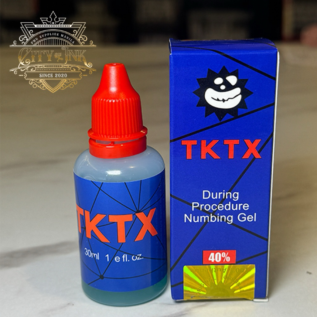 TKTX 40% Blue Gel During Procedure (30ml for 30 clients) for PMU Artist ...
