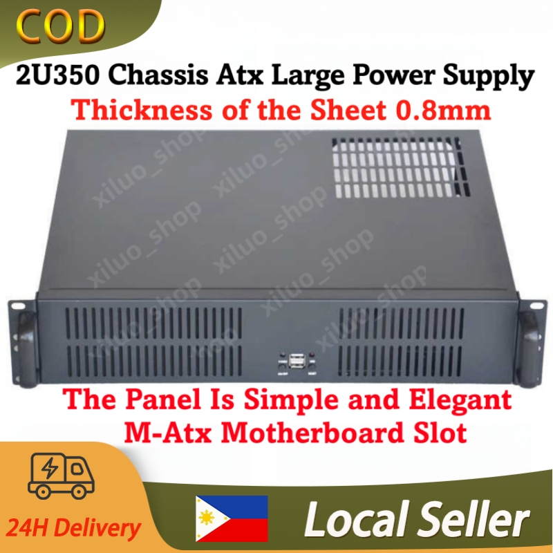 2U/4U rack mounted industrial control chassis computing computer MATX ...