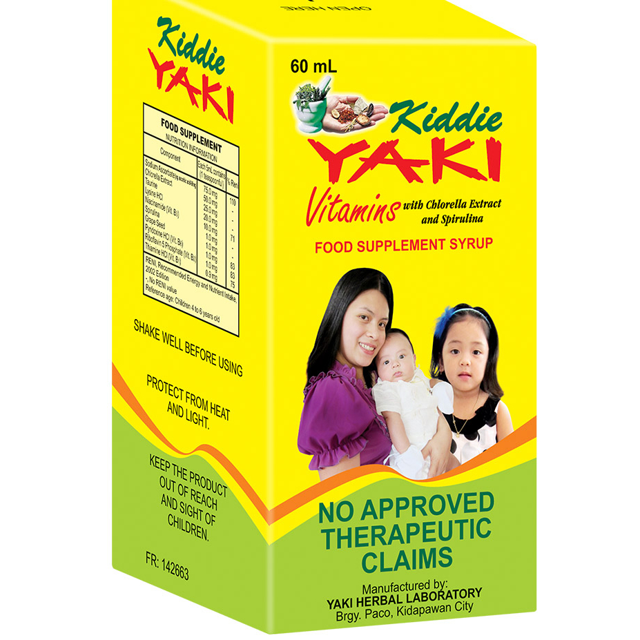 Kiddie YAKI Vitamins | Shopee Philippines