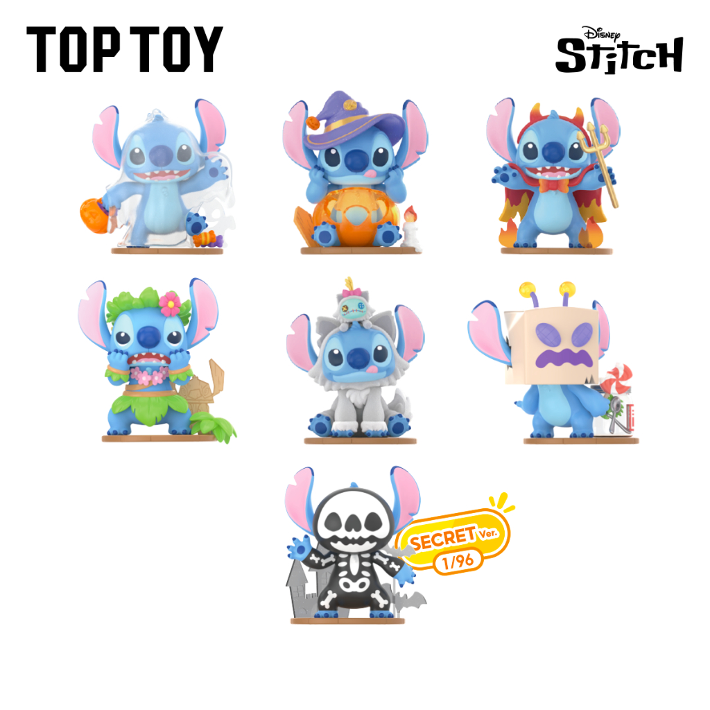 TOP TOY Disney Stitch's Weird Diary Series surprise box Set | Shopee ...