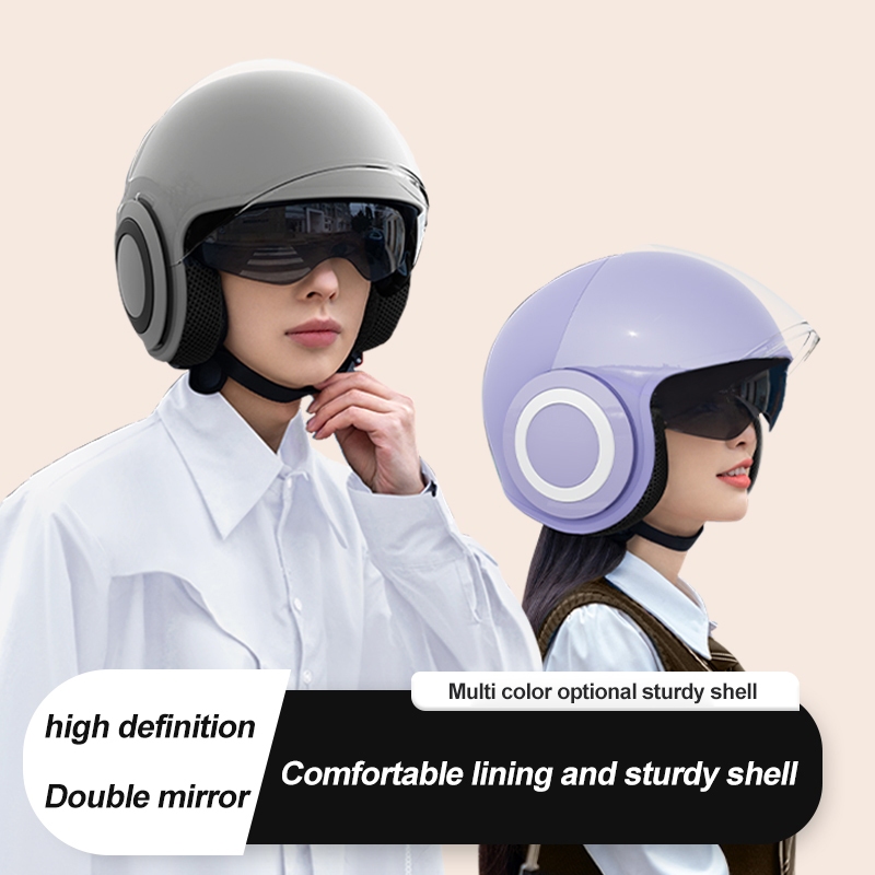 AKA803 with ICC Sticker Open Half face Helmet Motorcycle off road ...