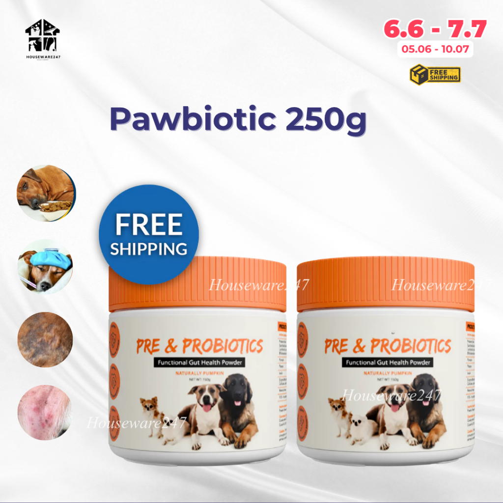 Organic Pre & Probiotics for Dogs & Cats 250G | Shopee Philippines