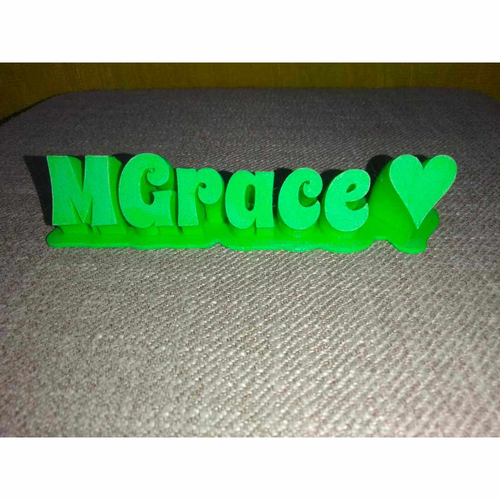 3d name plate watermark name | Shopee Philippines