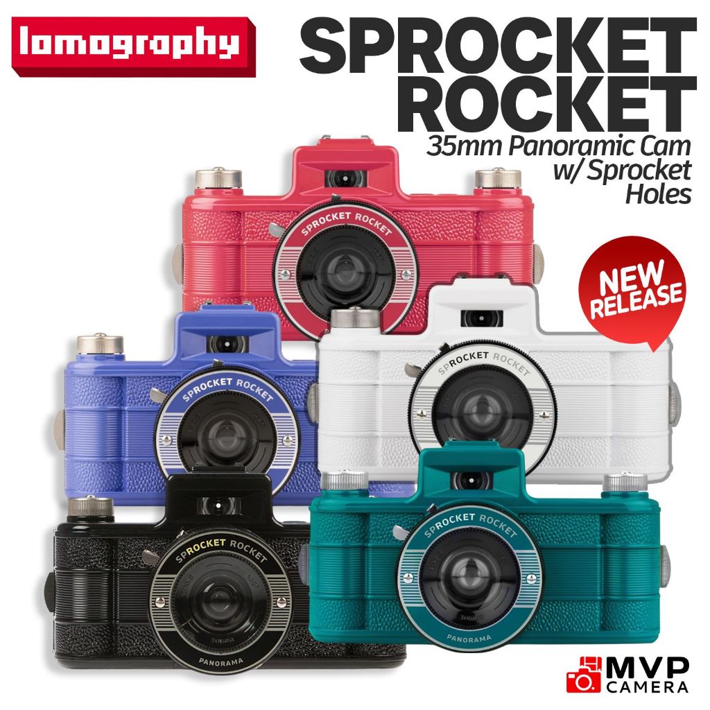 [OFFICIAL PH] LOMOGRAPHY Sprocket Rocket 35mm 135 Format Panoramic Film ...