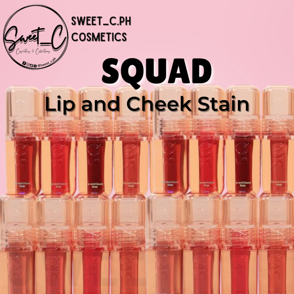 Squad Cosmetics Lip and Cheek Stain | Shopee Philippines