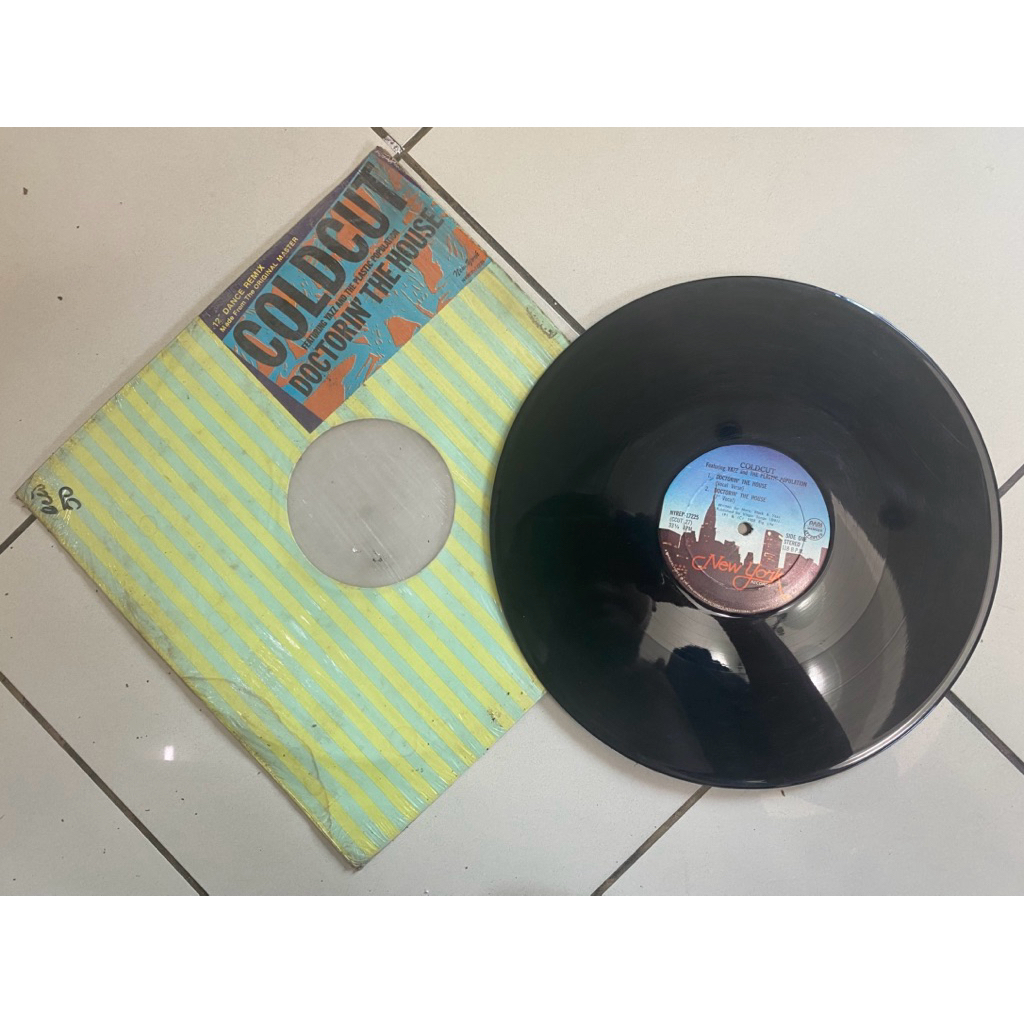 Coldcut – Doctorin' The House - Philippines House Music Vinyl Plaka 12 ...