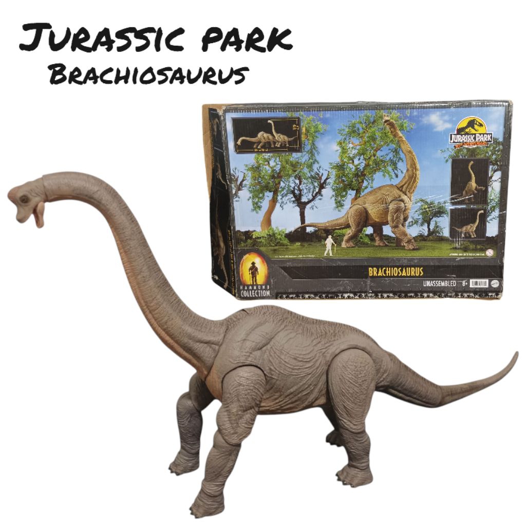 Jurassic World Hammond Collection 30th Anniversary Brachiosaurus Figure ...