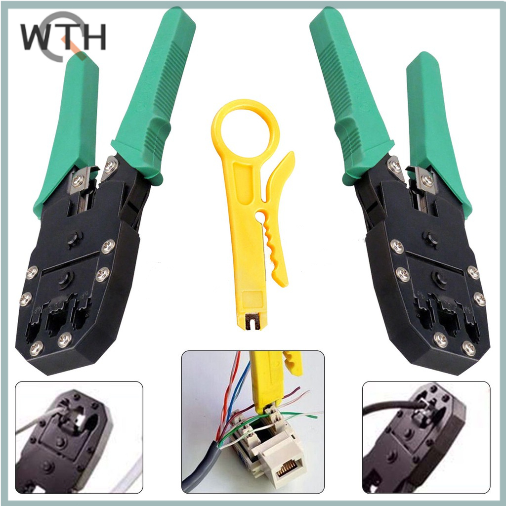 Crimper Lan Tester Tool Network Tool Kit Lan Cable Tester Crimping ...