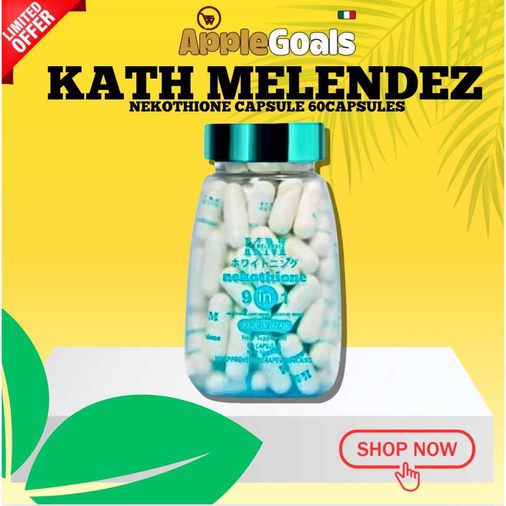 NEKOTHIONE GLUTATHIONE 60 Capsules Whitening Oral Sunblock 9in1 Kath ...
