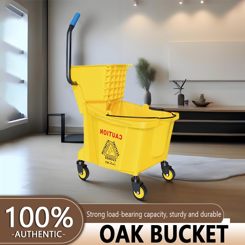 Heavy Duty Commercial Thick Mop Bucket With Squeezer Trolley Mop Bucket ...