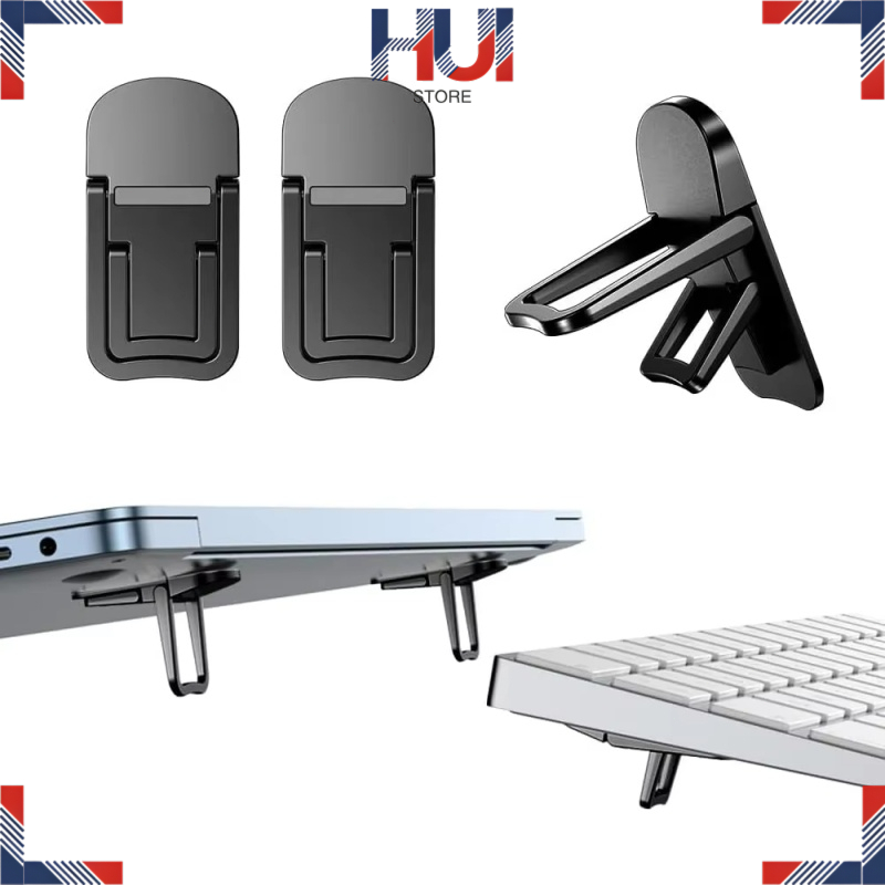 Mini Portable Zinc Alloy Laptop Stand Computer Keyboard Leg Holder ...
