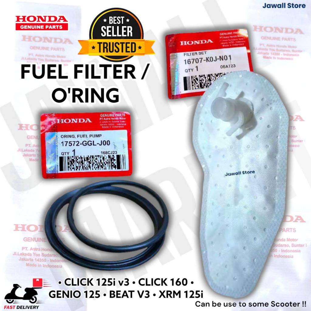 HONDA FUEL FILTER for Click125 v3, Click160, Adv160, BeatFi V3, GenioFi ...