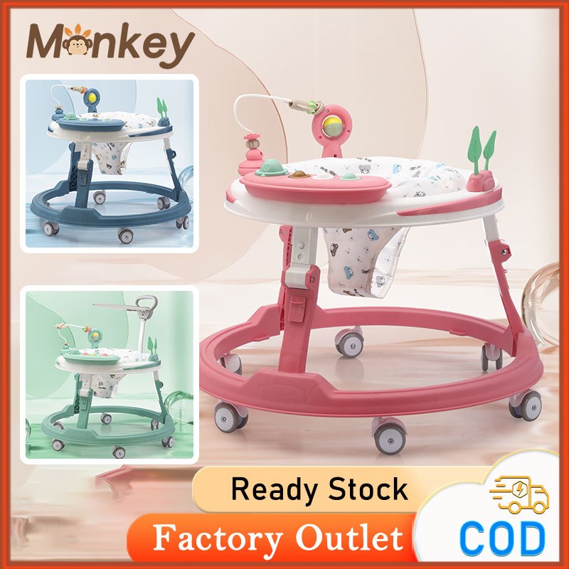 Monkey Baby Walker Suitable For 6-24 Months Infant multi-functional ...