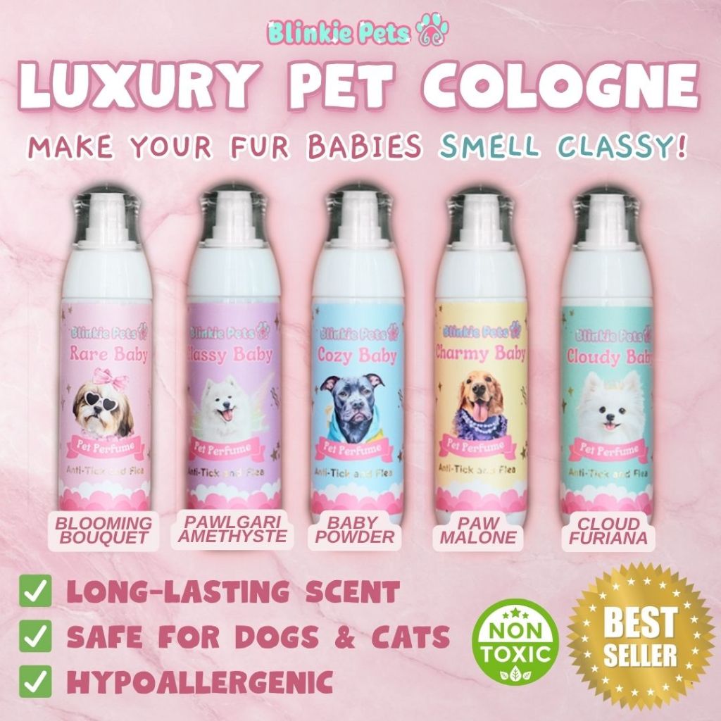Blinkie Pets Luxury Pet Cologne for Dogs and Cats Odor-Neutralizing ...