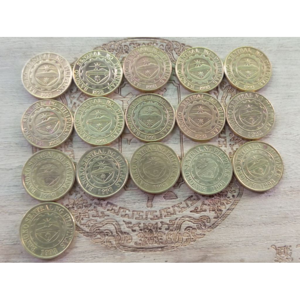 16 pcs collection of 25-sentimo coins | Shopee Philippines