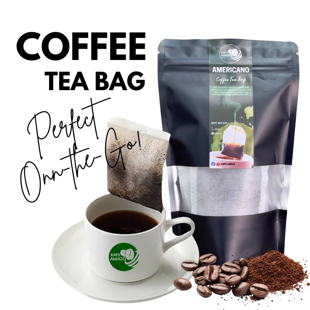 [Kape Amigo] Coffee in Tea Bag - Instant Brewed Coffee | Shopee Philippines