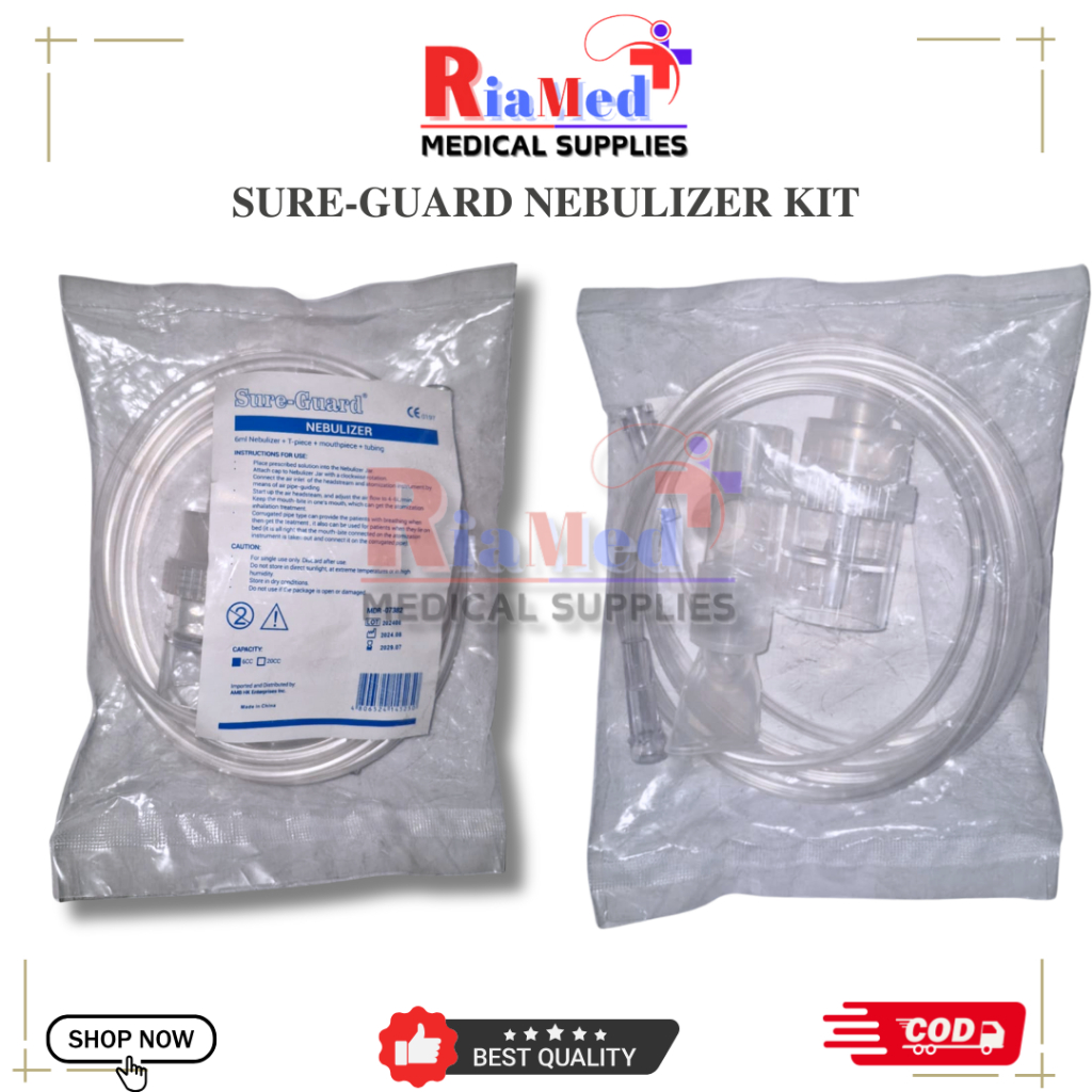 Sure-Guard Nebulizer Kit With Mouthpiece | Shopee Philippines