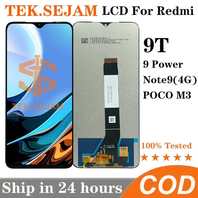 LCD For Redmi 9T/9A/9C/9i Note 9（4G）Poco M3 Display Touch Screen ...