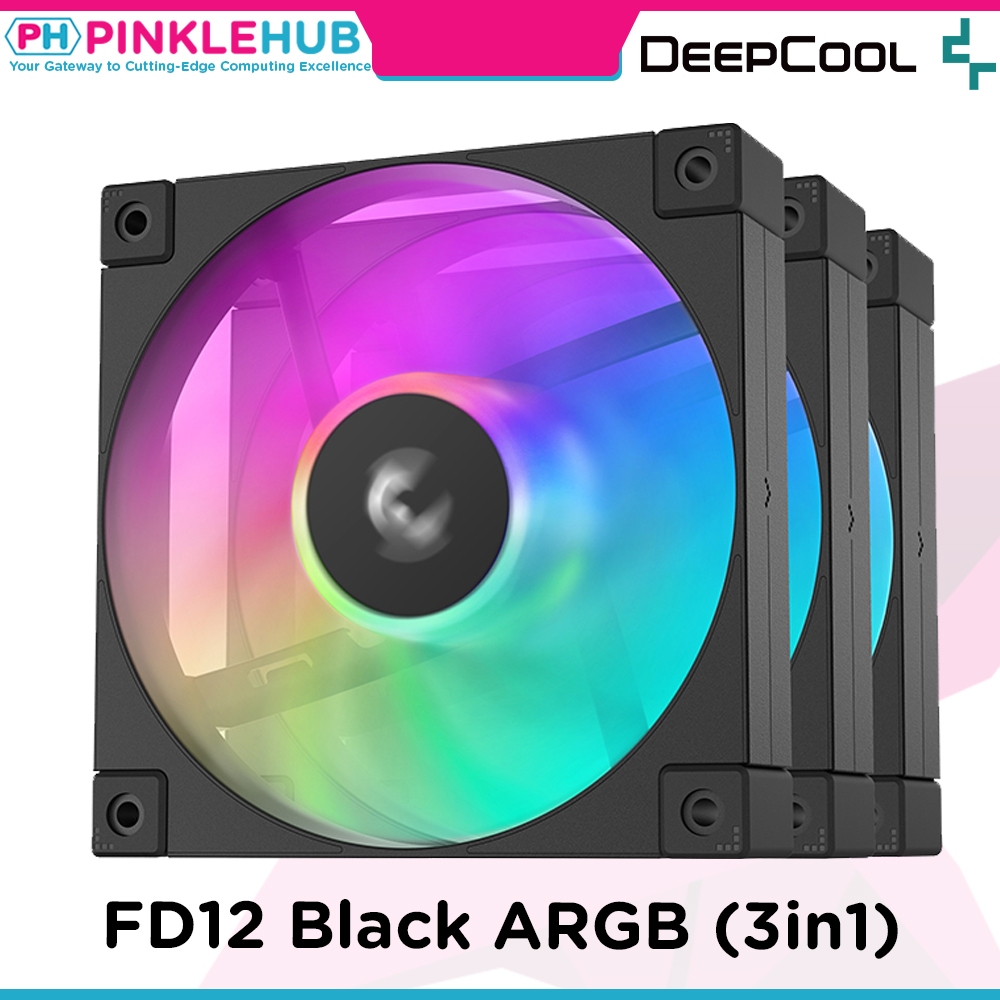 Deepcool FD12 Black ARGB 3in1 | Shopee Philippines