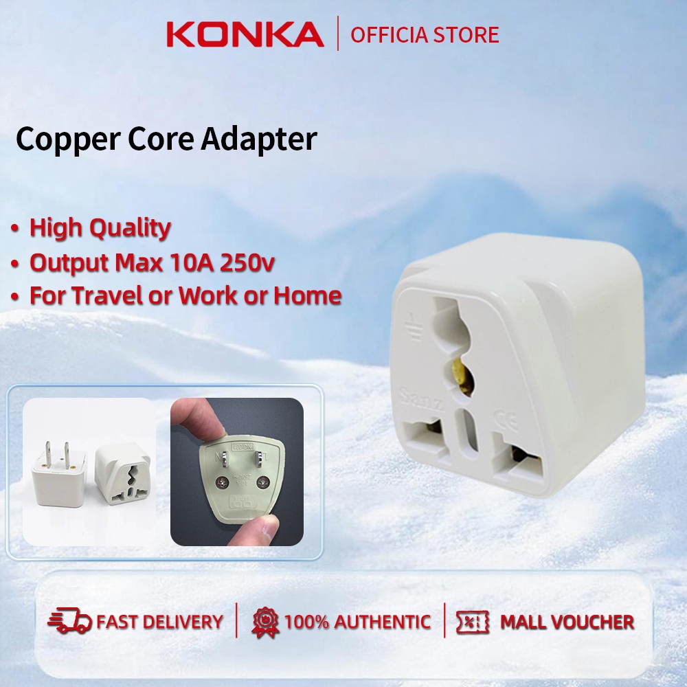 KONKA Universal Travel Adaptor Outlet Plug Adapter Converter China to ...