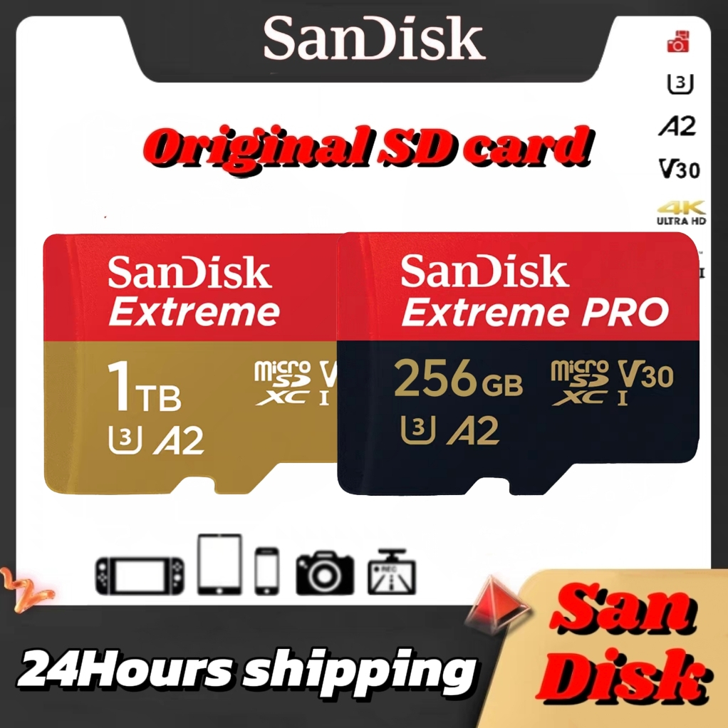 High-speed storage card SD Sandisk card 1TB 512GB 256GB 128GB memory ...