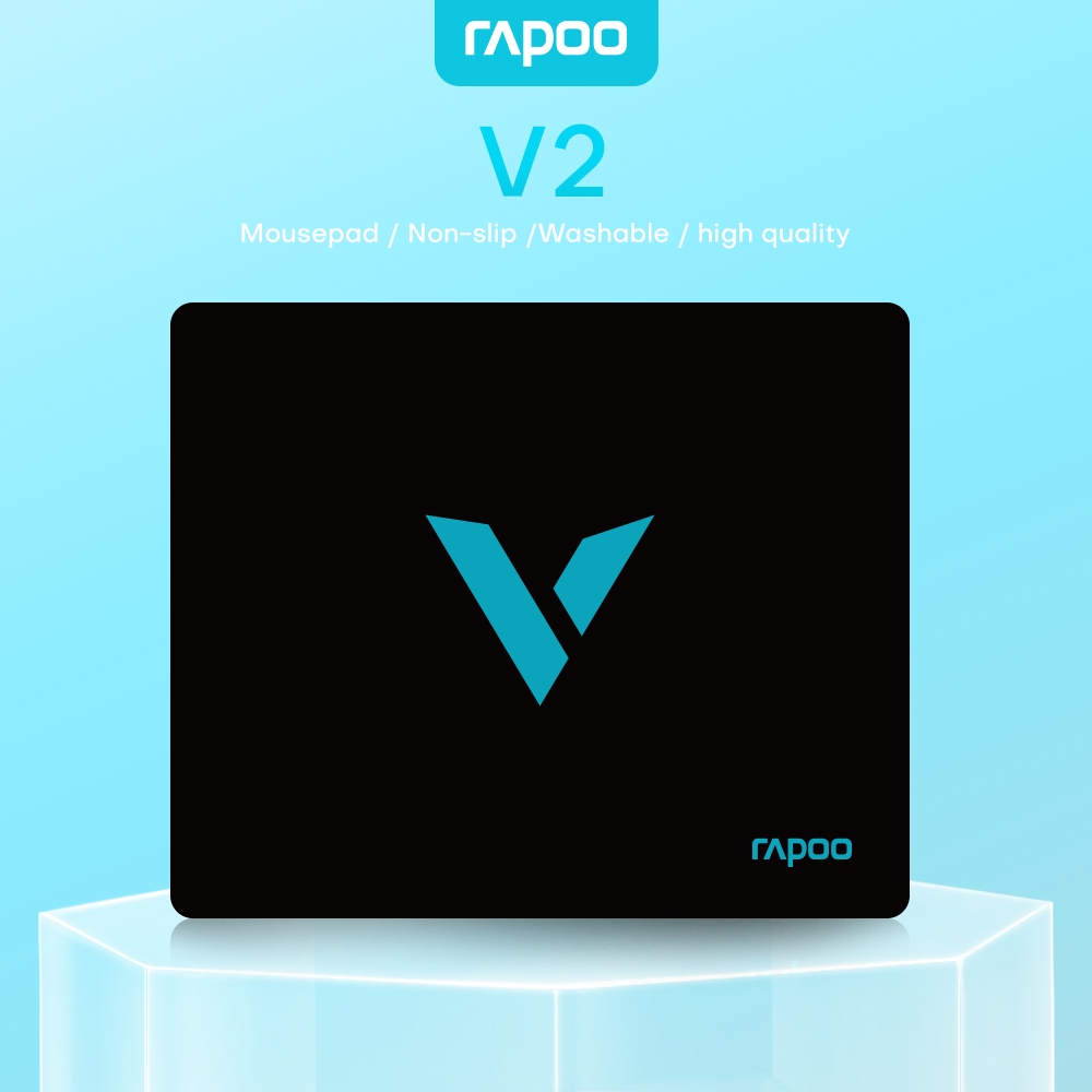 Rapoo V2 Gaming Mouse Pad (Black) | Shopee Philippines
