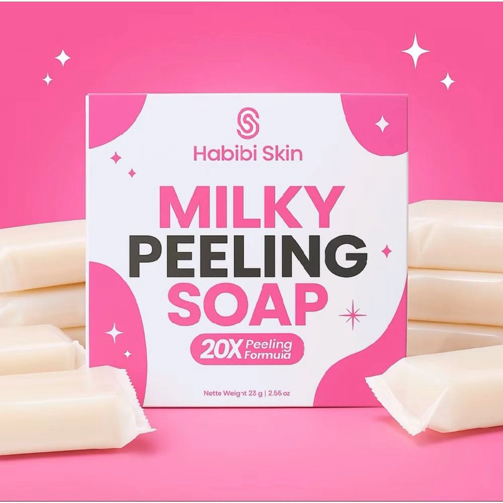 Habibi Milky Peeling Soap 50g per bar | Shopee Philippines